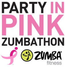Party In Pink Zumba Logo